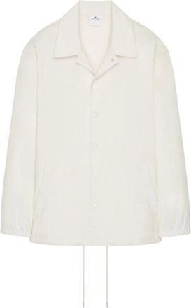 Courr&egrave;ges Homme, Vestes, Blanc, Taille: L Buttoned Jacket