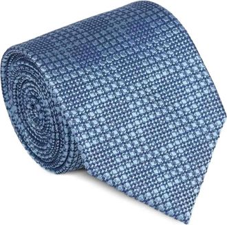 Brioni cravate en soie - Bleu