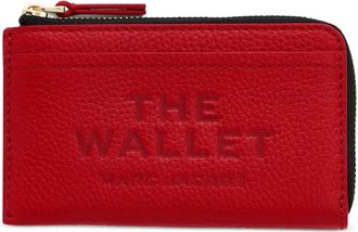 Marc Jacobs portefeuille à fermeture zippée - Rouge