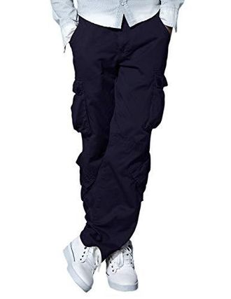 Match Pewter Wild Cargo Pantalon pour homme - Bleu - XX-Large