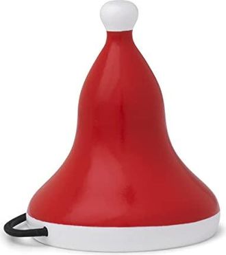 Kay Bojesen Zipfelm&uuml;tze mini Figuren 3 cm Holzfiguren Weihnachtsdekoration, rot