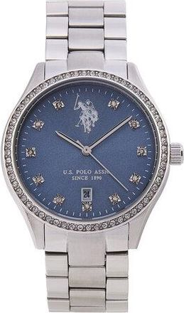 U.S.Polo Association Uhr Colette USP8318LB Silberfarben