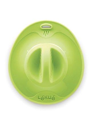 L&eacute;ku&eacute; 1270532V10U002 Koch-/Verschlussdeckel 32cm in Silikon gr&uuml;n