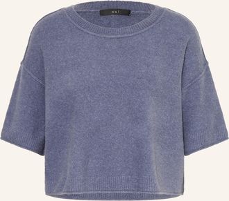 Oui Strickshirt grau
