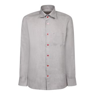 Kiton Casual Shirt - - Shirts - Herren - Beige - S