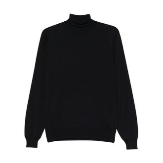 Lardini Rollkragenpullover - - Knitwear - Herren - Schwarzk - M