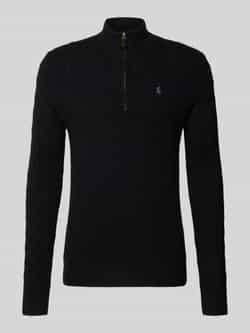 Polo Ralph Lauren Regular Fit Troyer aus Baumwoll-Kaschmir-Mix