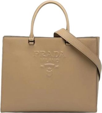 Prada Damen, Pre-Owned, Beige, ONE SIZEGröße