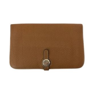 Herm&egrave;s Pre-owned Dogon GM Long Wallet Braun - - Pre-owned - Damen - Braun - ONE SIZE