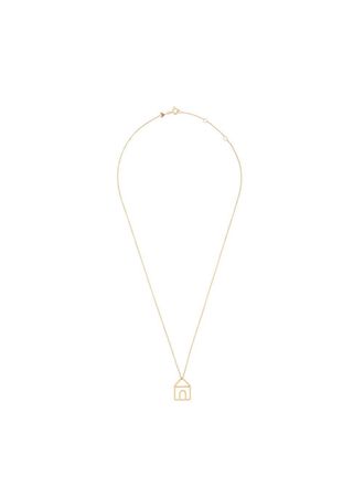 Aliita collier &agrave; pendentif maison - Or