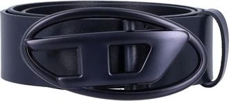 Diesel G&uuml;rtel - B-1Dr Leather Belt - Gr. 95 - in Schwarz - f&uuml;r Damen