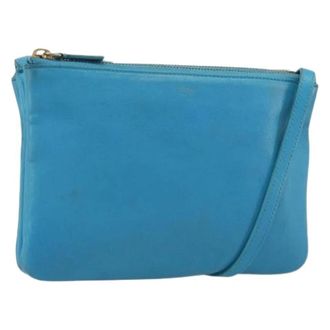 Celine Pre-owned Vintage Schultertasche - - Pre-owned - Damen - Blau - ONE SIZE