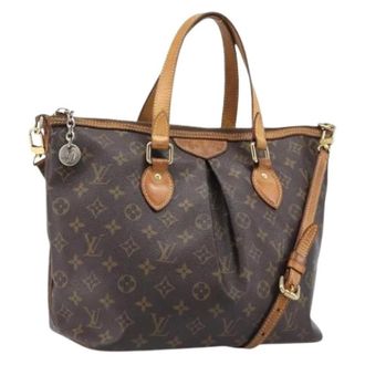 Louis Vuitton Pre-owned Sac cabas en toile Monogram - Femme - Pre-owned - Brun - Taille: ONE Size