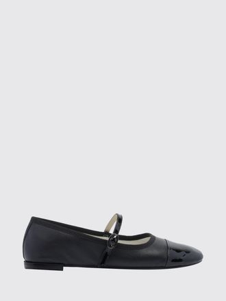 Repetto Salom&eacute;s Georgiana en cuir de veau avec bout verni