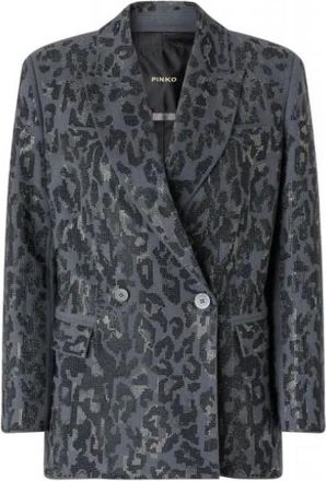 Pinko Pinko, Damen, Jacken, Grau, 2XLGr&ouml;&szlig;e