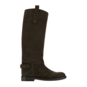 Burberry Femme, Chaussures, Brun, Taille: 36 EU High Bottes