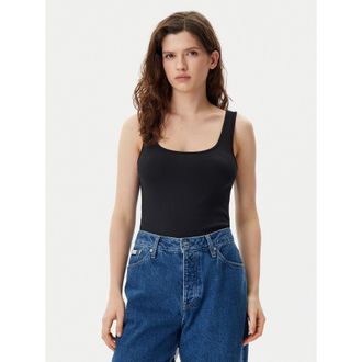 GAP Top 540670-03 Schwarz Slim Fit