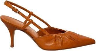Guglielmo Rotta Femme, Chaussures, Brun, Taille: 40 EU Sandalo Slingback