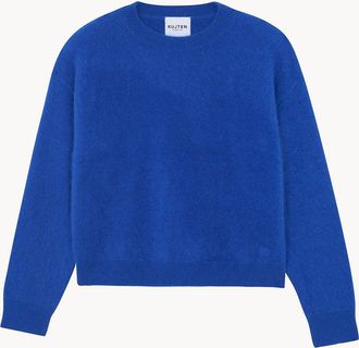 Kujten Pull cachemire femme col rond, 4 fils - Pull Loty