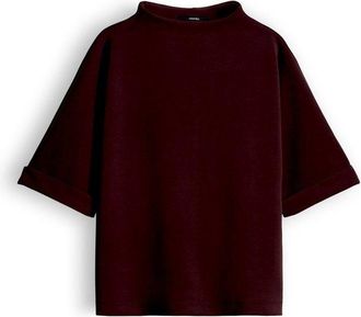 someday Sweatshirt Sweatshirt aus weichem Cotton Modal Mix Loose Fit Samtige Oberfl&auml;che mit edler Optik