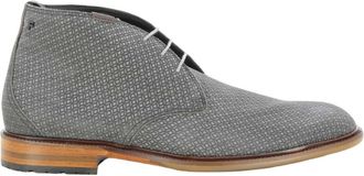 Floris Van Bommel Homme, Chaussures, Gris, Taille: 43 EU Bottes &agrave; lacets De Normer