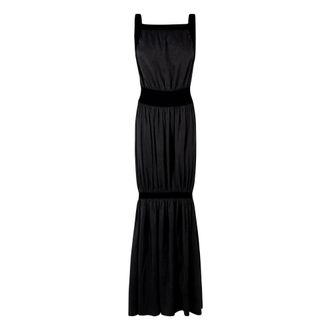 Cortana Morgana Maxikleid - - Dresses - Damen - Schwarzk - XS