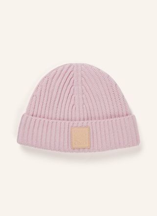 Loewe Cashmere-M&uuml;tze rosa