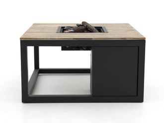 Cosi raw Lounge Feuertisch 100x100x55 cm
