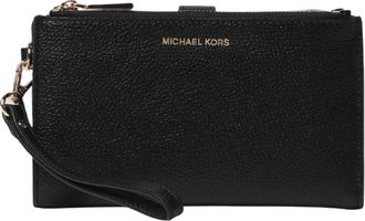 Michael Kors Quadratische Hammered Geldb&ouml;rse - - Accessories - unisex - Schwarzk - ONE SIZE