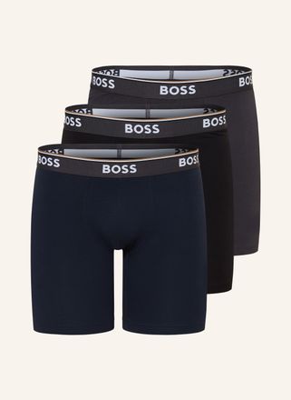 HUGO BOSS 3er-Pack Boxershorts blau