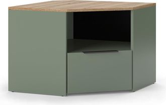 Vicco Lowboard Wido, Gr&uuml;n, 68 x 50 cm