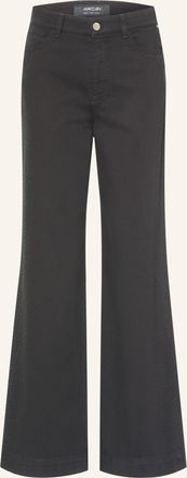 Marc Cain Wide Leg Jeans Warri Mit Schmucksteinen schwarz