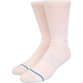 Stance Chaussettes Icon Crew, Rose, 43-47