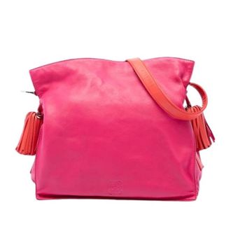 Loewe Pre-owned Flamenco Umh&auml;ngetasche - - Pre-owned - Damen - Rosa - ONE SIZE