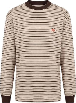 Danton Homme, Tops, Multicolore, Taille: M T-Shirt Manches Longues