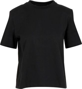 Orciani Femme, Tops, Noir, Taille: 44 FR T-shirt &agrave; col rond