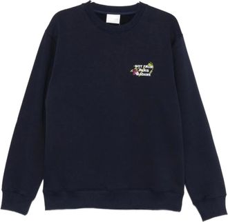 Dr&ocirc;le de Monsieur Homme, Sweatshirts et sweats &agrave; capuche, Bleu, Taille: L SweaT-shirts