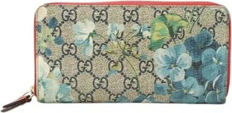 Gucci Pre-owned Blooms Zip Around Long Wallet - Femme - Pre-owned - Multicolore - Taille: ONE Size