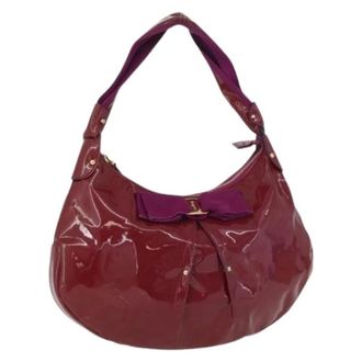Ferragamo Sac &agrave; main Pre-owned - Femme - Pre-owned - Violet - Taille: ONE Size
