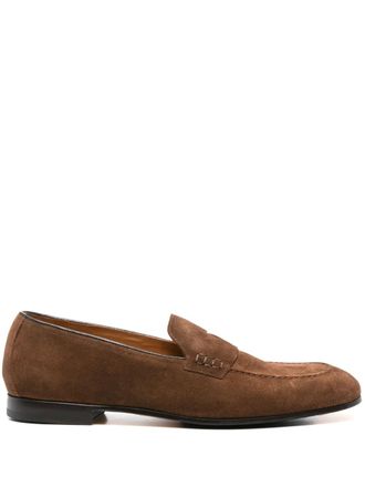 Doucal's Derby-Schuhe aus Wildleder - Braun