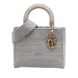 Dior Pre-owned Lady D-Lite Handbag - - Pre-owned - Damen - Grau - ONE SIZE