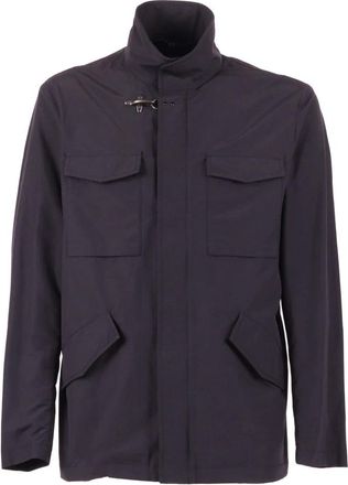 Fay Homme, Vestes, Bleu, Taille: 2XL Explorer Field Jacket