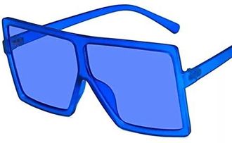 Generic Lunettes de soleil carrées rétro en métal pour hommes et femmes (couleur : B, taille : 1) 2026