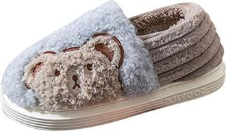 Generic Pantoufles en coton, chaussons mignons &agrave; fond souple, chaussons amusants pour la maison Fahsion motif dessin anim&eacute;, pantoufles antid&eacute;rapantes pour cou