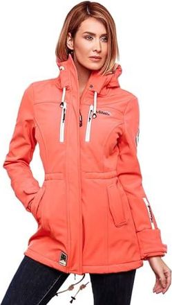 Marikoo Zimtzicke Outdoor Transition Veste Fonctionnelle pour Dame Coral XL