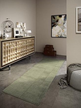 Villeroy & Boch Wollteppich Charlotte - Natur Wohnzimmerteppich - Handgewebt & Nat&uuml;rlich - Boho Teppich Wolle f&uuml;r Wohnzimmer, Schlafzimmer, Esszimmer, Flur, K&uuml;che - G