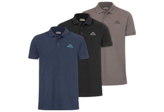Kappa Poloshirt Kappa Herren Polo VELEOT 3 Polo Shirt 3er-Pack s/s 707408