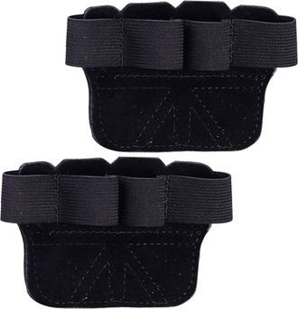 Generico Faltbar, multifunktionale Vier-Finger-Schutzhandschuhe, elastische Fitness-Handschuhe, Trainingsgriffpolster, Gewichtheber-Zubeh&ouml;r, Trainingsunterst&uuml;t