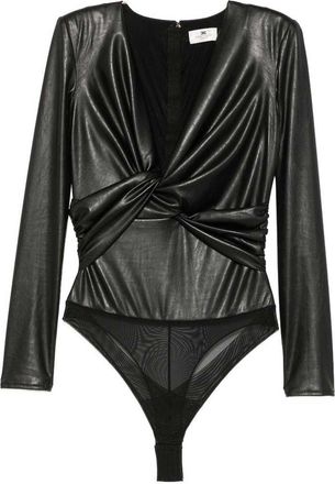 Elisabetta Franchi Top - Schwarz