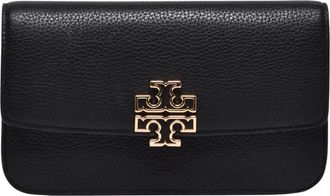 Tory Burch Femme, Sacs, Noir, Taille: ONE Size Britten Chain Wallet